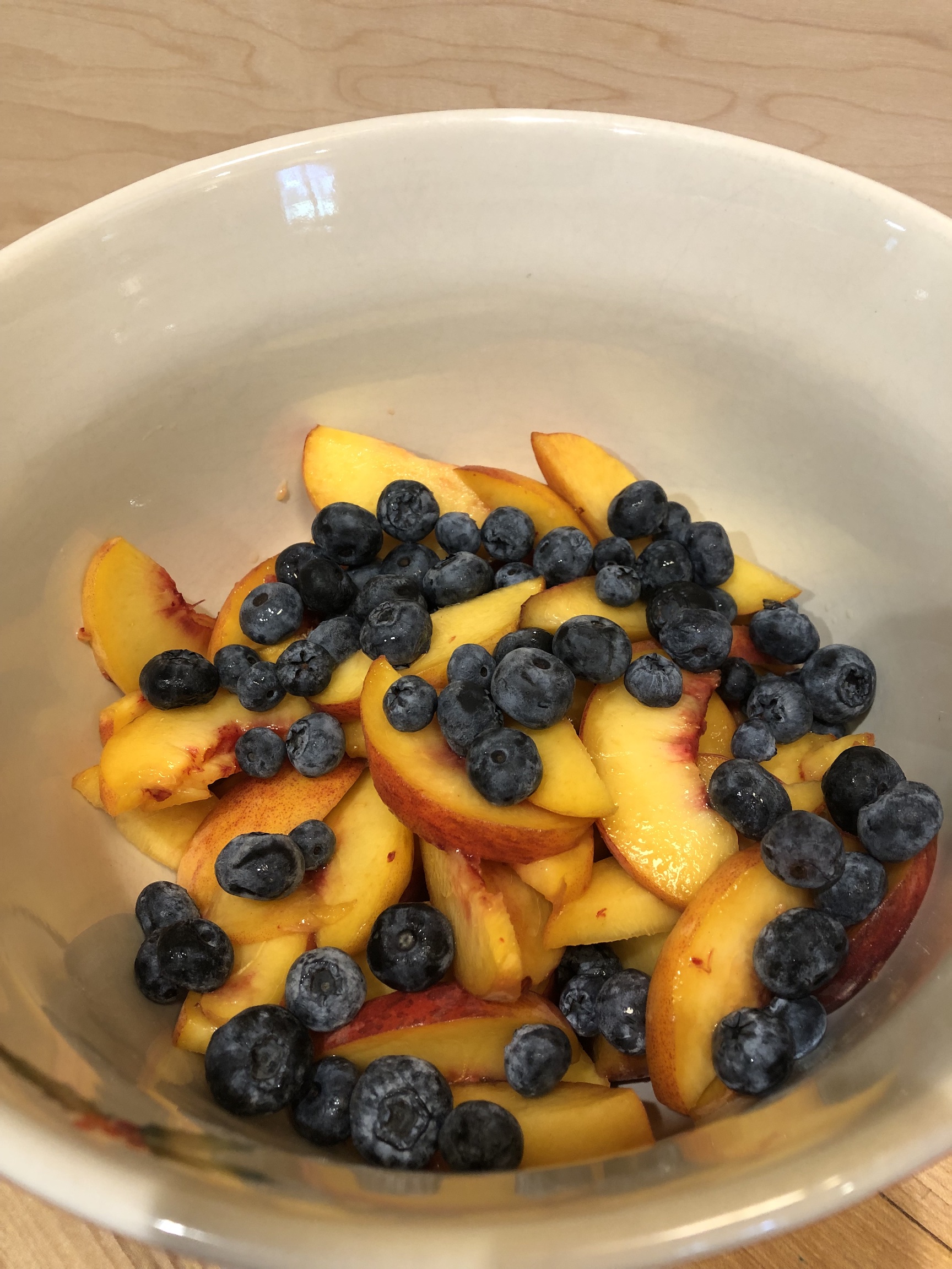 Easy Rustic Peach & Blueberry Tart with Store Bought Crust - The Good ...