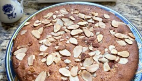 Easy French Almond Cake Recipe (Amandier) - The Good Enough Kitchen